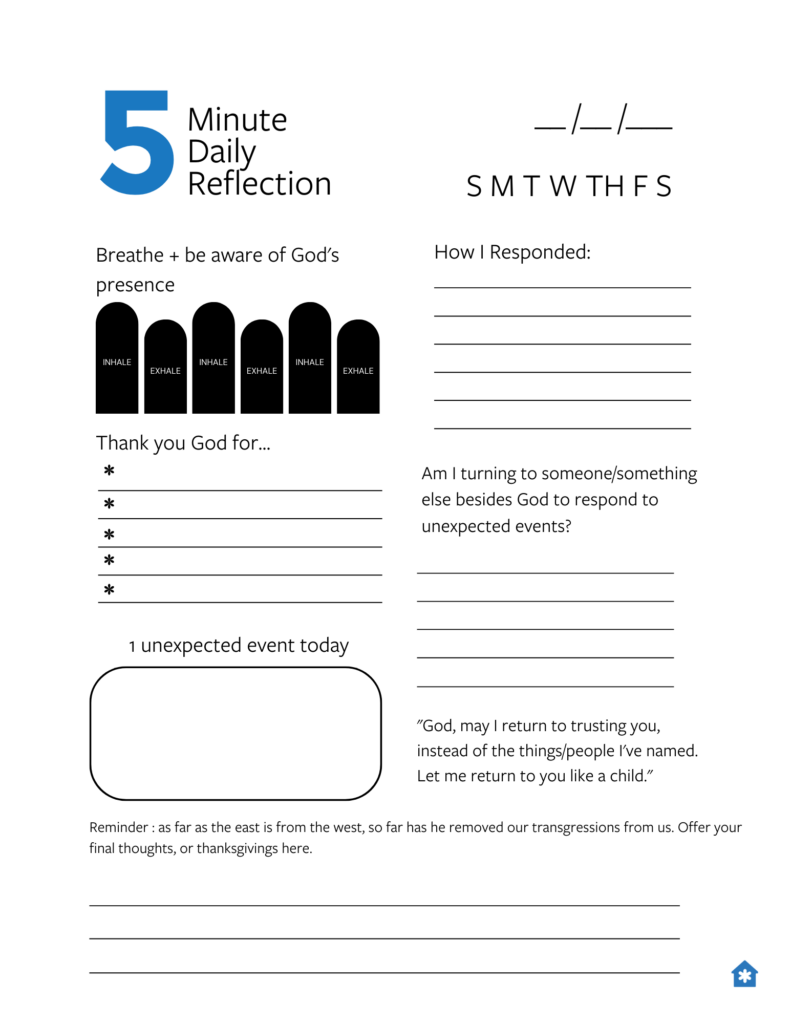 5-Minute Daily Reflection – Highrock Church